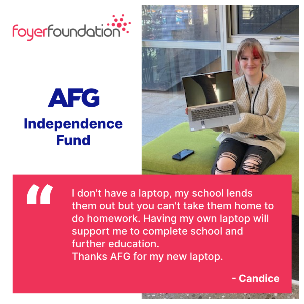 AFG Independence Fund - The Foyer Foundation